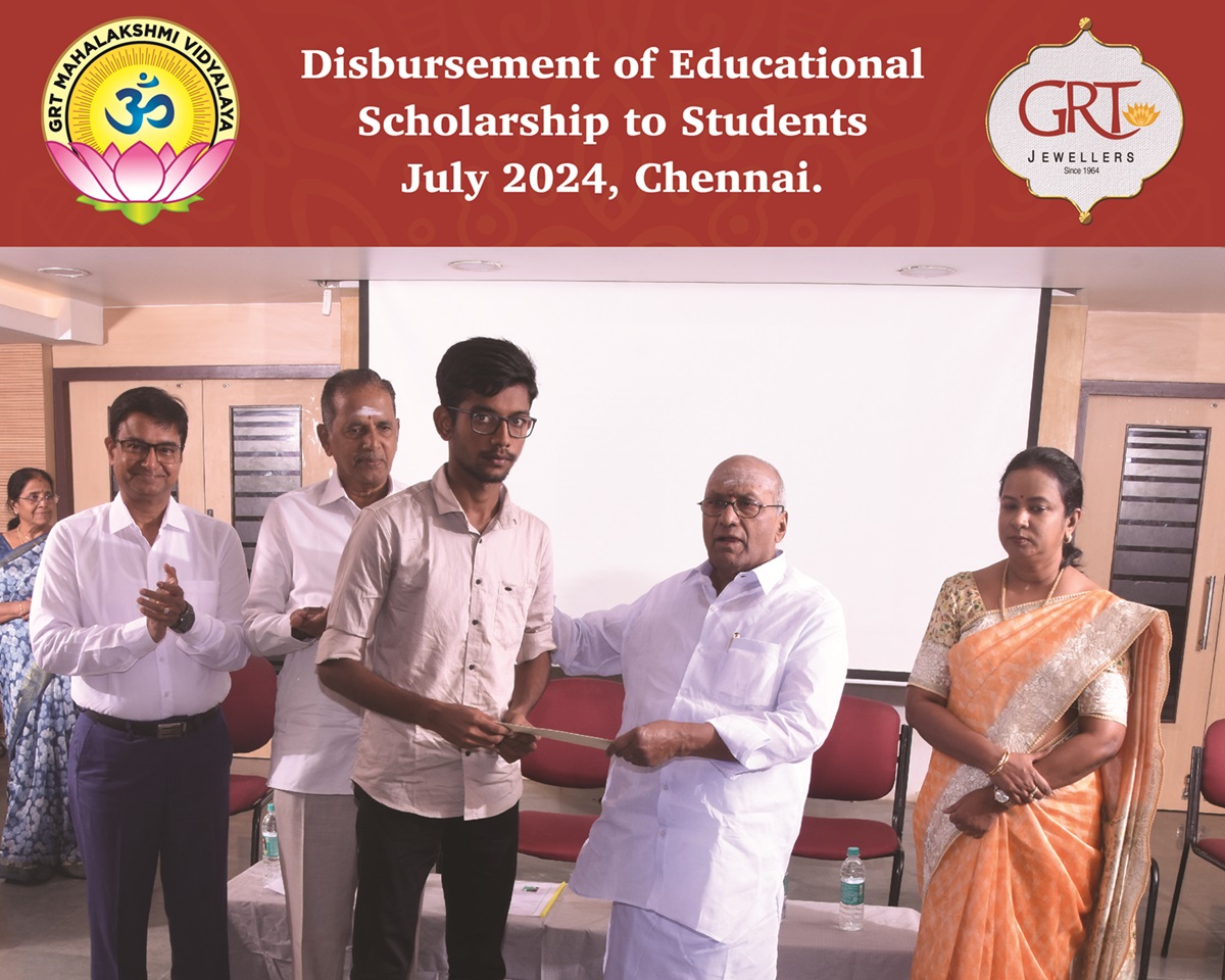 GRT Jewellers Endowment Distributes Scholarships Worth ₹1.5 Cr. to ...