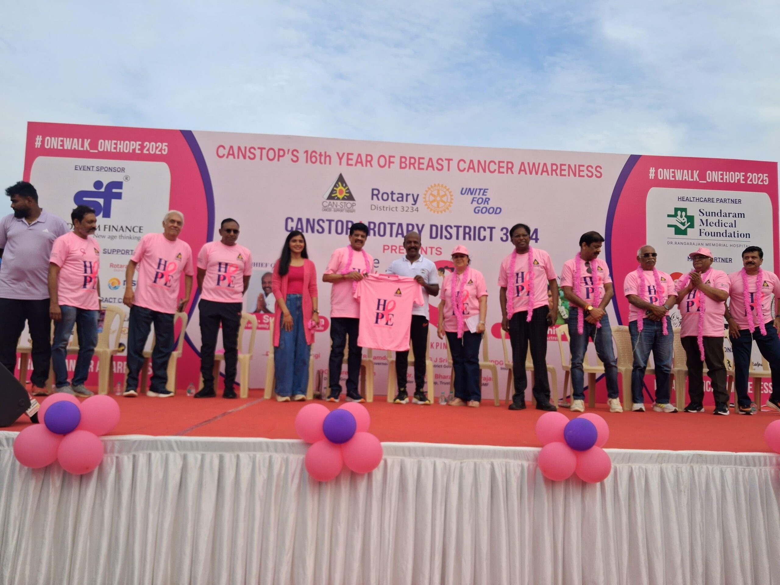 Breast Cancer Awareness Walkathon 2025 Organized by CAN-STOP & Rotary ...